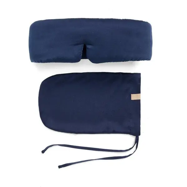 Lunya Silk Sleep Mask - Deep Blue
