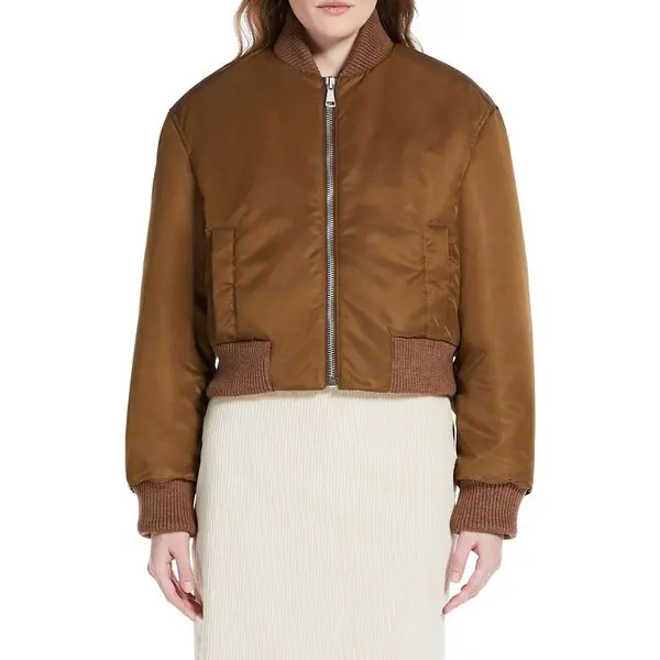 Max Mara Cloruro Bomber Jacket
