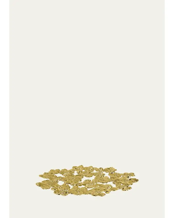 Michael Aram Gold Orchid Trivet