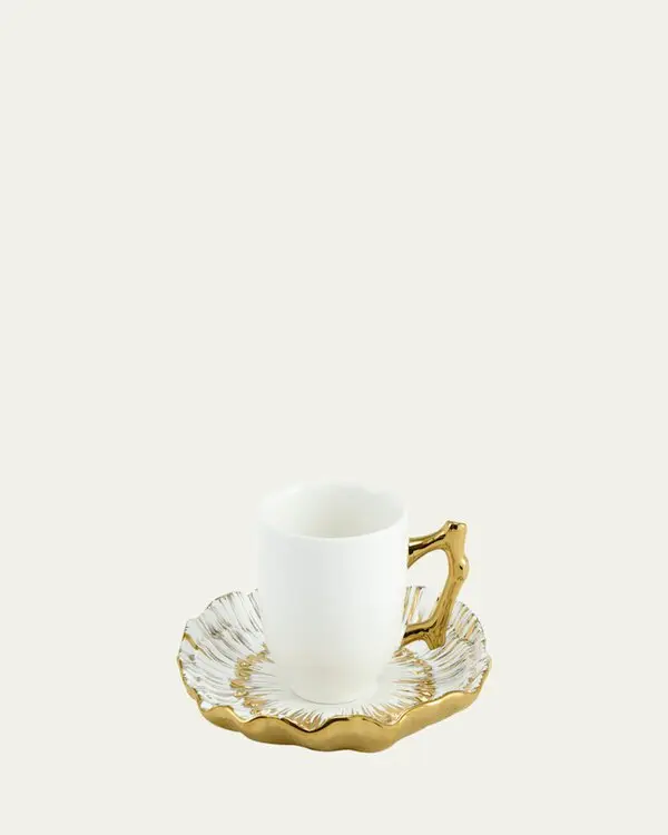 Michael Aram Anemone Demitasse Set - One-color