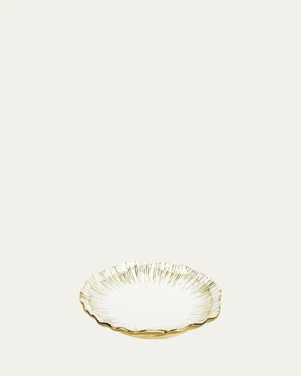 Michael Aram Porcelain Anemone Salad Plates, Set Of 4