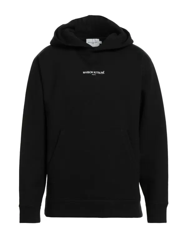 Maison Kitsuné Cotton Blend Hooded Sweatshirt With Logo