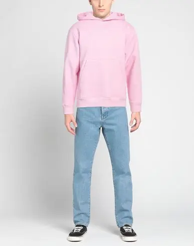 Maison Kitsuné Cotton Blend Hooded Sweatshirt With Logo - Pink