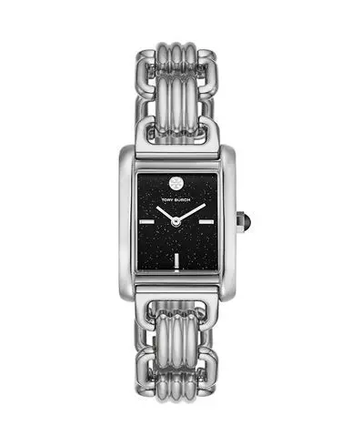 Tory Burch The Eleanor Wrist Watch Stainless Steel