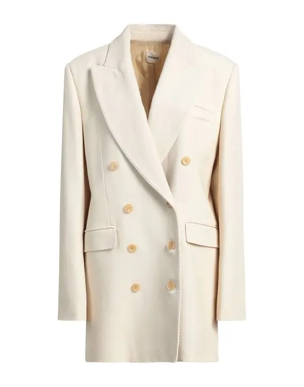 Khaite Double-breasted Blazer - Beige