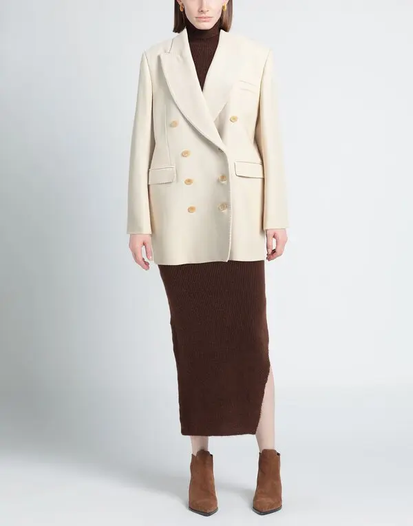 Khaite Double-breasted Blazer - Beige