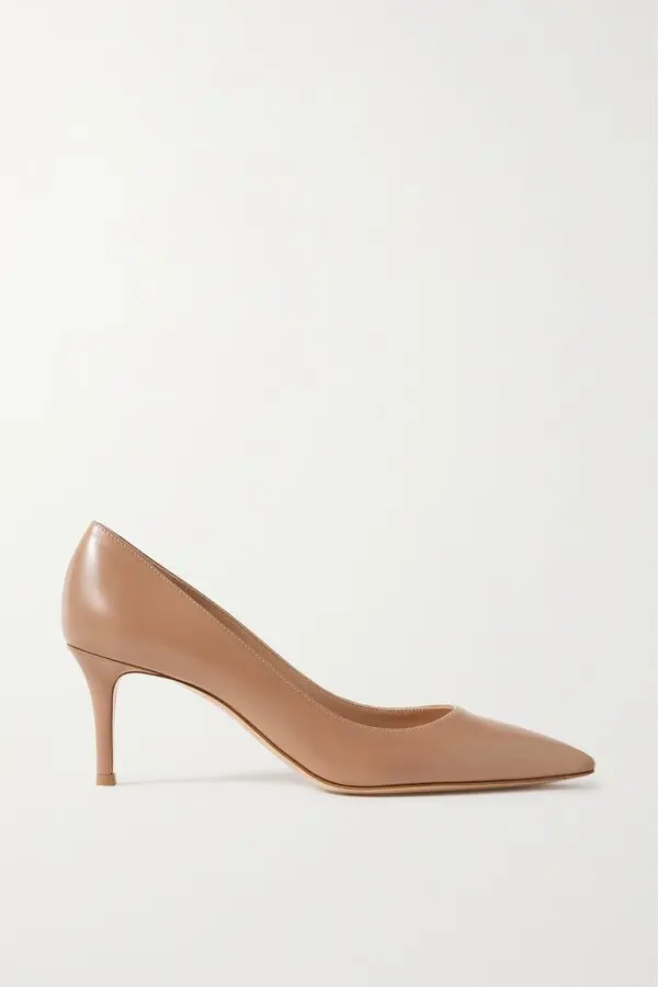 GIANVITO ROSSI - Gianvito Rossi Gianvito 70 Leather Pumps
