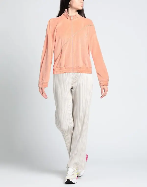 Just Cavalli Chenille Sweatshirt With Logo - Salmon Pink