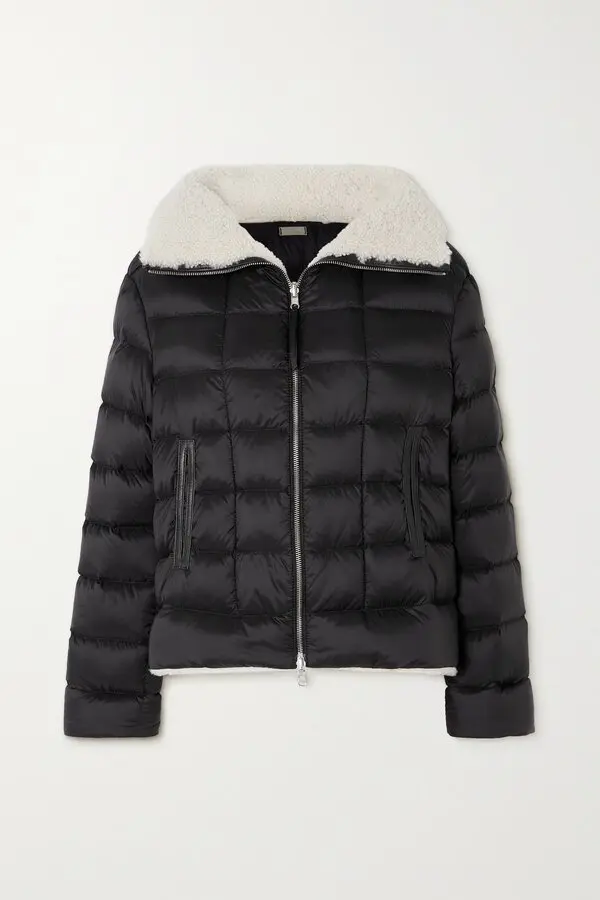 UTZON Jo Convertible Shearling Jacket
