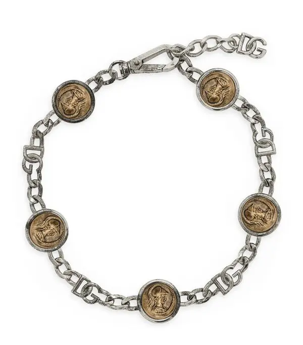 Dolce & Gabbana Dg Logo Coin Necklace
