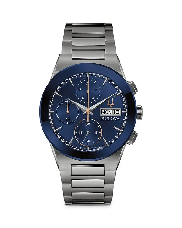 Bulova Modern Chronograph 41mm - Blue/gray