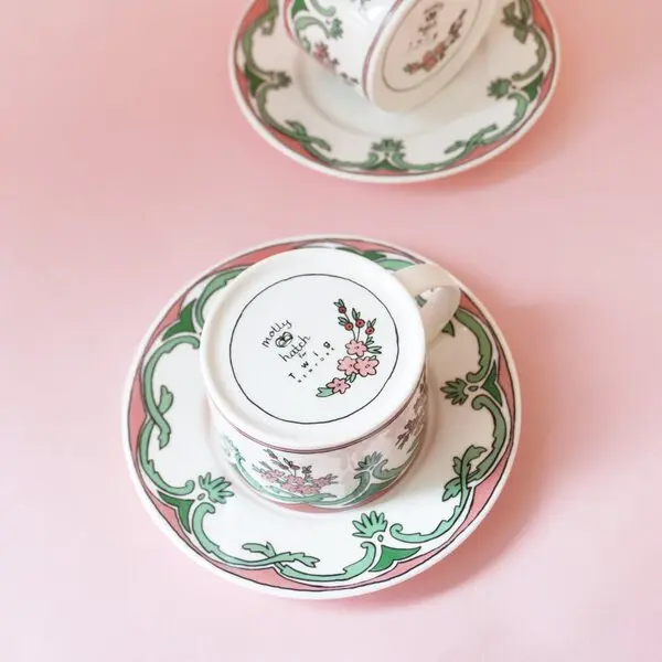 Twig New York Always Marie Cup And Saucer - Multi