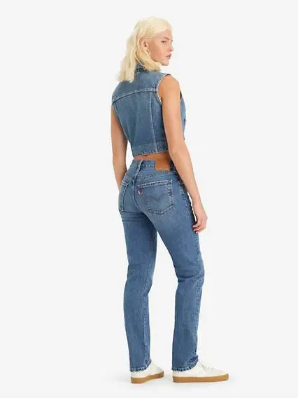 LEVI'S Middy Straight Jeans