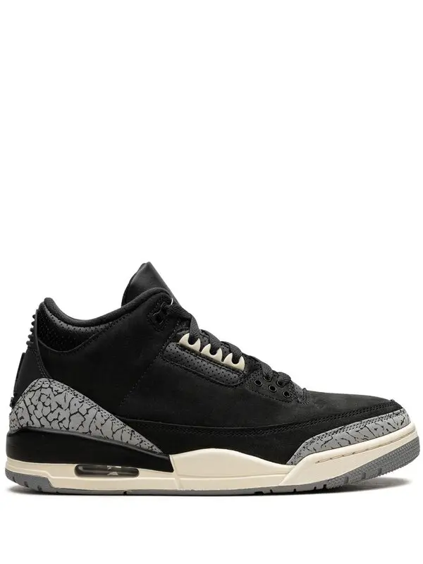 JORDAN Air 3 Off Noir Sneakers - Black