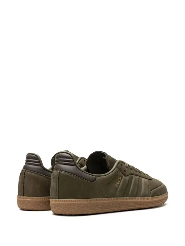 Adidas Samba Leather Sneakers - Green