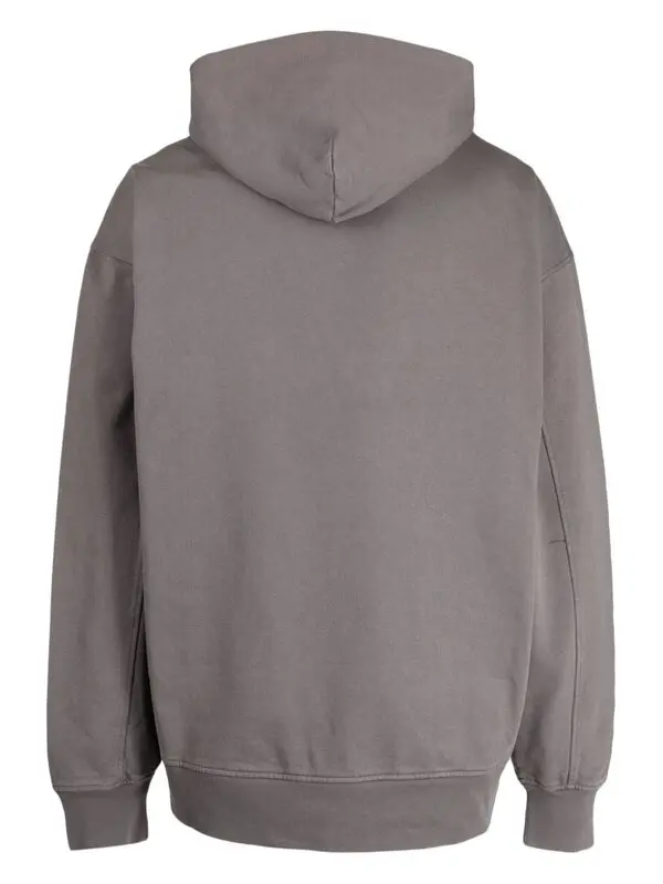 HOLZWEILER Logo-print Recycled Cotton Hoodie
