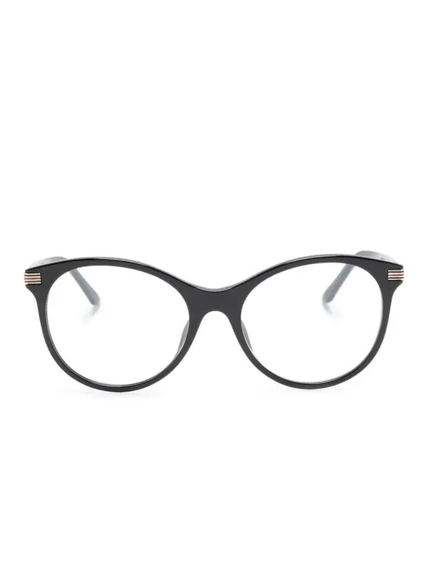Gucci Butterfly-frame Glasses - Black