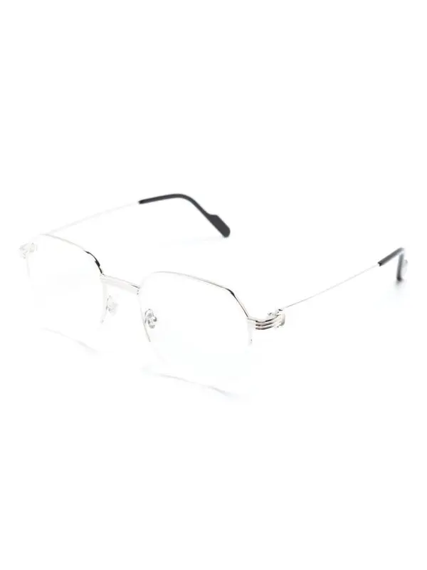 CARTIER Round Half-rim Glasses