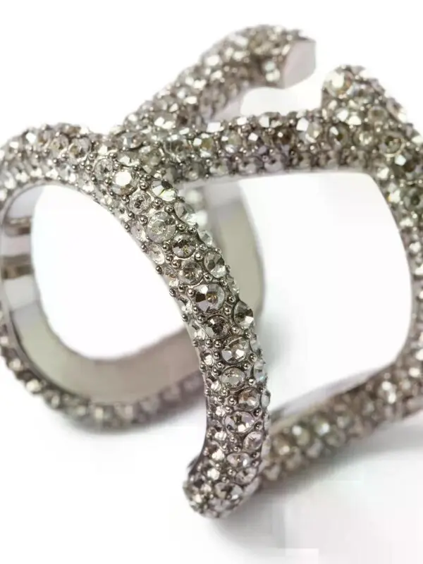 Valentino Garavani Vlogo Signature Crystal Ring