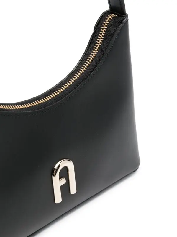 Furla Mini Diamante Shoulder Bag - Black