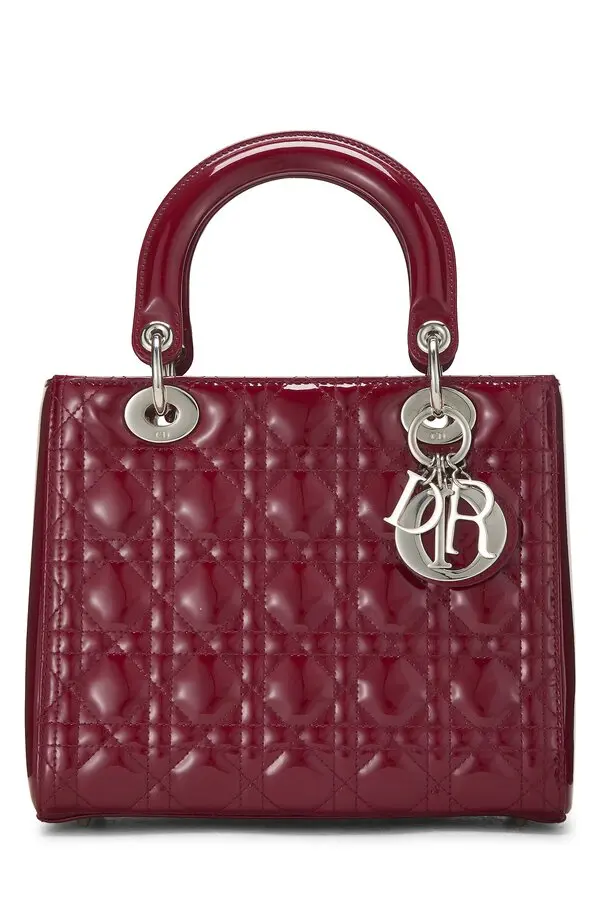 Dior Lady Cannage Bag - Red