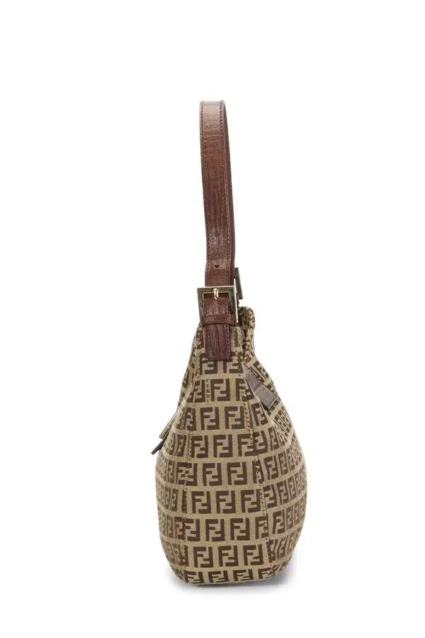 Fendi Zucchino Monogram Shoulder Bag