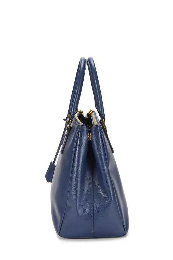 Prada Saffiano Executive Tote - Blue