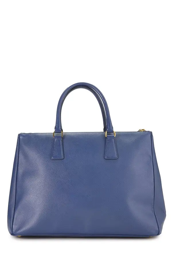 Prada Saffiano Executive Tote - Blue