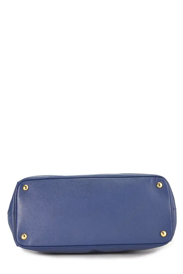 Prada Saffiano Executive Tote - Blue