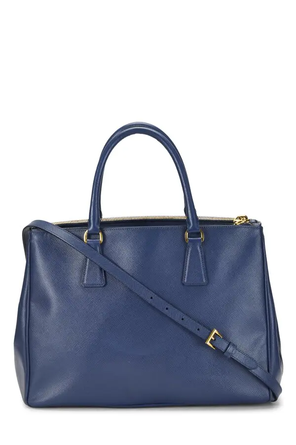 Prada Saffiano Executive Tote - Blue