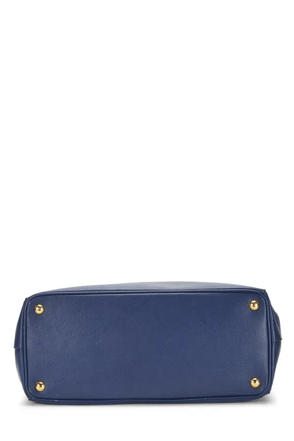Prada Saffiano Executive Tote - Blue