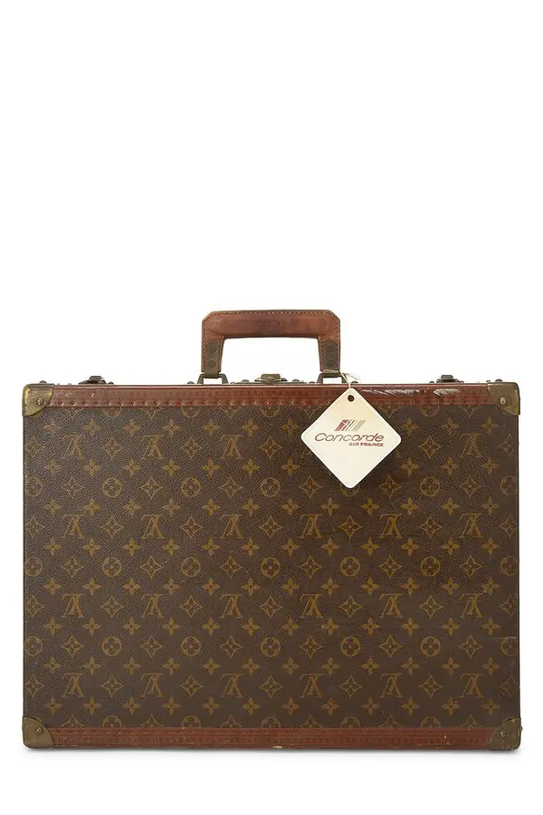 LOUIS VUITTON Monogram Canvas Zephyr Trunk 50 - Brown