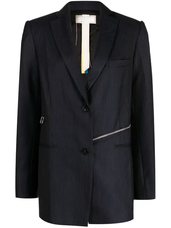 LITKOVSKA Striped Wool Blazer