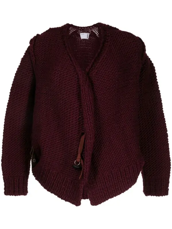 Toga V-neck Chunky-knit Cardigan