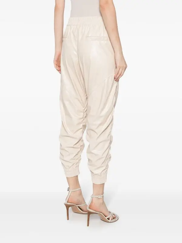 MARANT ETOILE Bolena Cropped Trousers - White