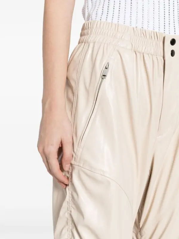 MARANT ETOILE Bolena Cropped Trousers - White