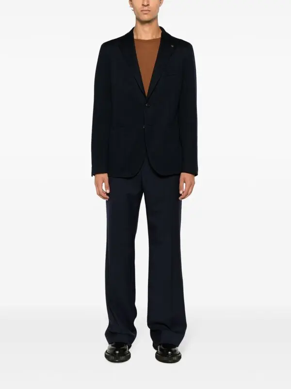 Tagliatore Single-breasted Jersey Blazer