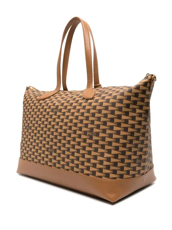 Bally Large Monogram-pattern Tote Bag