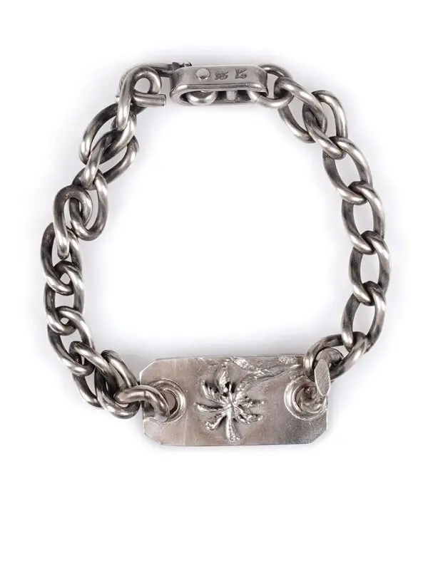 Werkstatt:München Palm Cable-link Chain Bracelet - Silver
