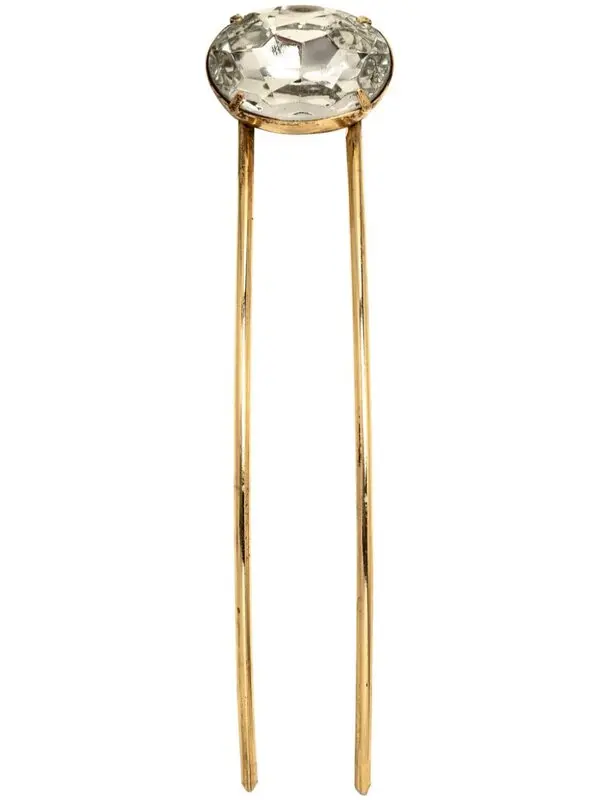 JENNIFER BEHR Gemma Crystal Hairpin - Gold