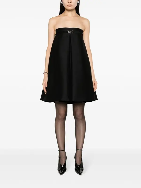 Versace Medusa '95 Box-pleated Minidress