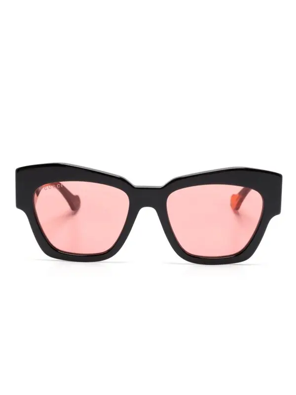 Gucci Oversize-frame Sunglasses - Black