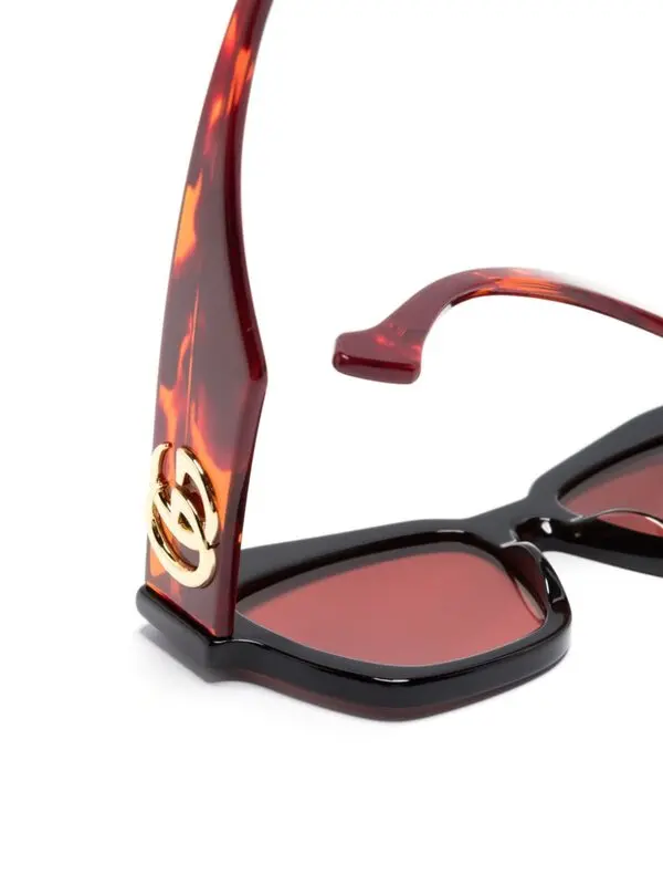 Gucci Oversize-frame Sunglasses - Black