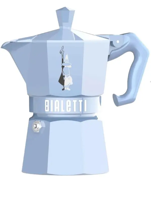 BIALETTI Moka Express Lasered-alfonso Coffee Maker - Blue