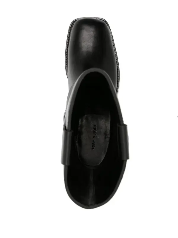 Tory Burch Double T Biker Boots
