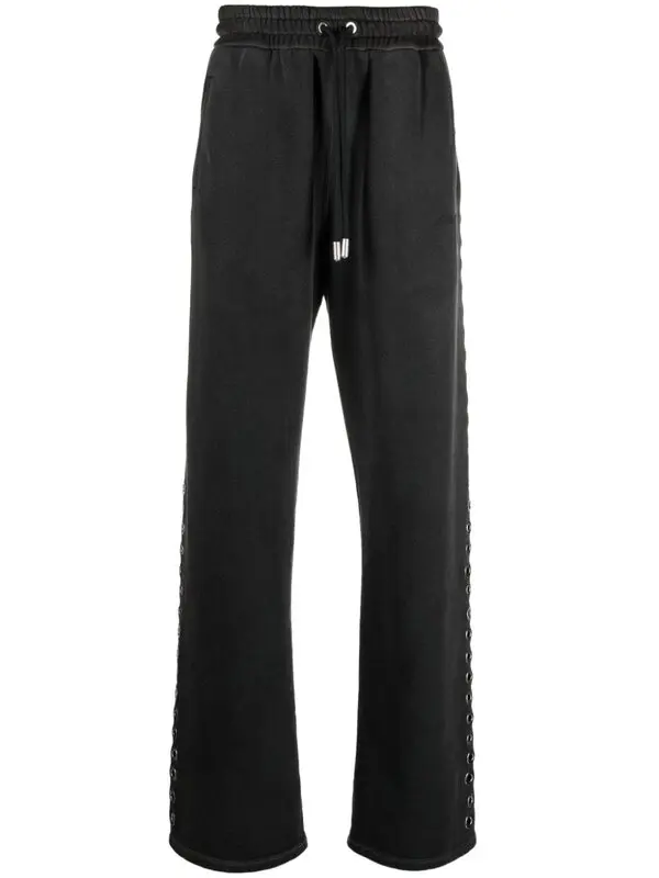 Off-White Eyelet-embellished Track Pants