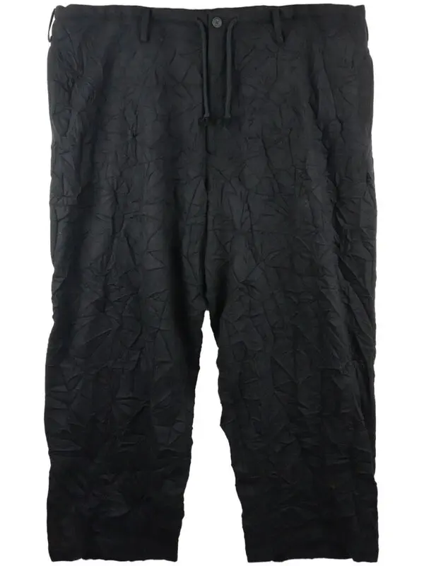 Yohji Yamamoto Wool-blend Shorts