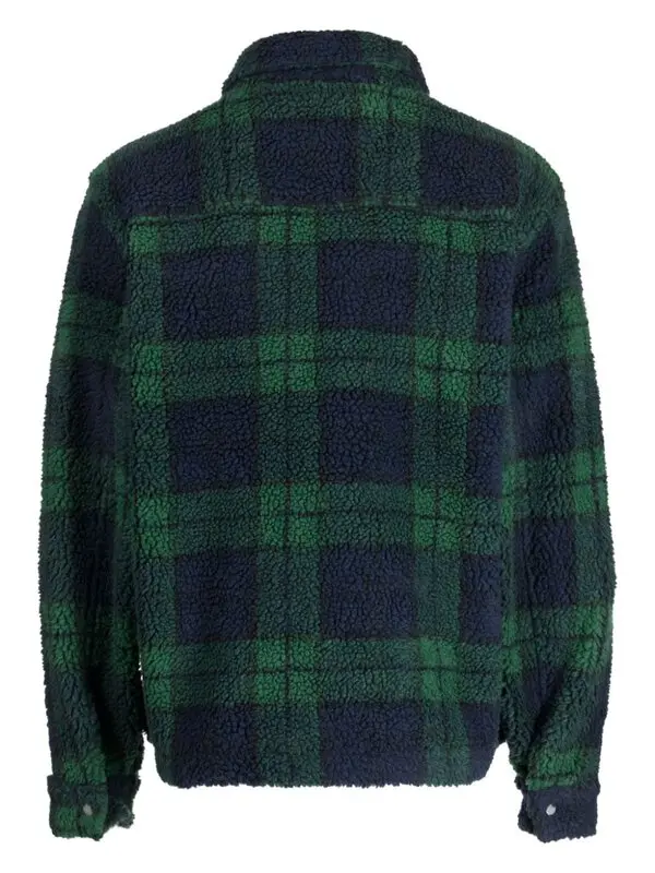 HOLZWEILER Checkered Recycled Polyester Shirt Jacket