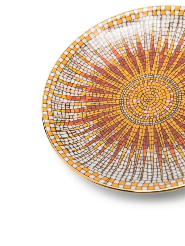 La DoubleJ Sun Mosaic Porcelain Plate