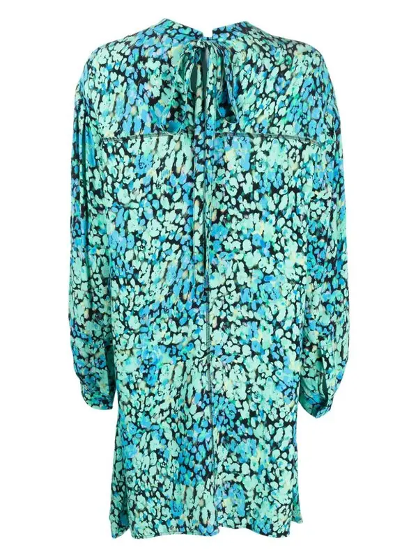 Bimba Y Lola Leomix-print A-line Minidress